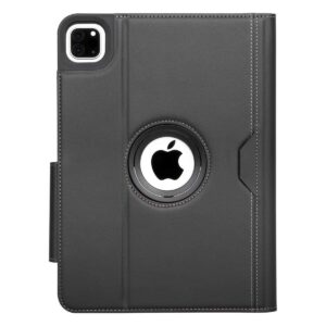 targus case for ipad air 11-inch (m2), pro 11-inch 4th gen. (2022), ipad pro 11-inch (3rd, 2nd and 1st gen.) and ipad air (5th and 4th gen.) 10.9-inch, versavu classic rotating case - black (thz867gl)