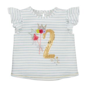 mud pie baby girls girl birthday shirt, 2, 24 months us