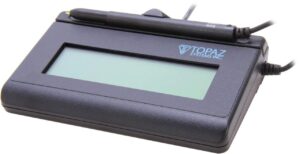 topaz t-l462-hsb-r signaturegem lcd 1x5 usb signature capture pad (renewed)