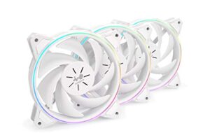 in win sirius pure (asp120) 120mm white addressable rgb fan