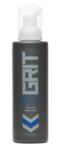 grit cleanse & style, 8.3oz | foaming hair cleanser for men