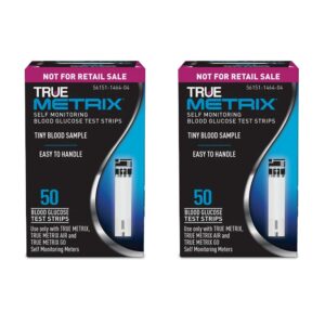 true metrix® nfrs test strips 2 x 50ct (100 test strips)