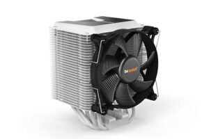 be quiet! shadow rock 3 white 190w tdp cpu cooler | intel-1700 1200 2066 1150 1151 1155 2011-3 square ilm | amd am4 | black | bk005