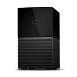 wd 36tb my book duo desktop hdd usb 3.1 gen 1 with software for device management, backup and password protection usb-c and usb-a cables raid 0/1, jbod