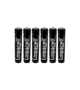 loopacell 6 new aaaa batteries