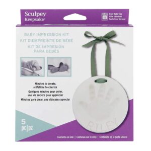 sculpey keepsake baby impression kit