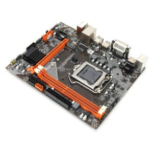 m atx desktop motherboard for intel b75, nvme&ngff dual mode m.2 high-speed hard disk/cpu for lga 1155pin/2x ddr3 1600/1333/1066 mhz/1x pci ex16 graphics card slot motherboard