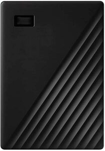 2tb my passport portable external hard drive, black - wdbyvg0020bbk-wesn