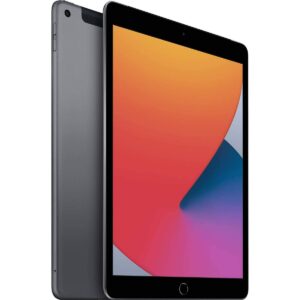 2020 apple ipad 8th generation (10.2-inch, wi-fi + cellular, 32 gb) - space gray (renewed)