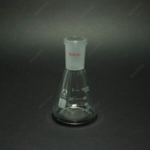 100ml,glass erlenmeyer flask,glass conical flask,24/40,lab glassware flask