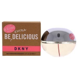 donna karan dkny be extra delicious eau de parfum perfume spray for women, 3.4 fl. oz.