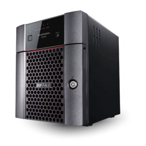 buffalo terastation 3420dn 4-bay smb 32tb (4x8tb) desktop nas w/hard drives included network attached storage