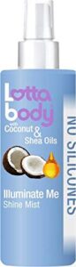 lottabody coconut & shea illuminate me shine mist (pack of 1)