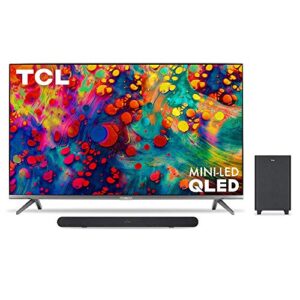 tcl 65" tv & alto 6 w/ subwoofer