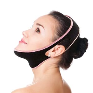 v line lifting mask slimming double chin reducer chin lifting belt sagging skin face lift v shaped contour tightening strap reusable anti-wrinkle chin up patch