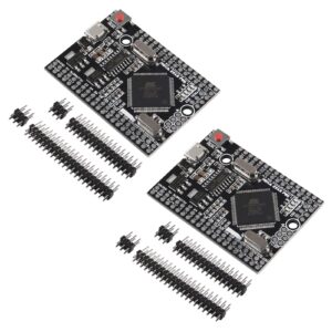 aceirmc 2pcs for mega 2560 pro embed ch340g/atmega2560-16au chip with male pinheaders compatible for arduino mega2560 module