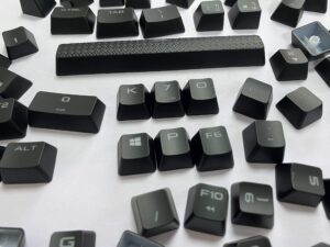 luomgdyss 104 key abs black keycap set for corsair k70 k65 mechanical gaming keyboard