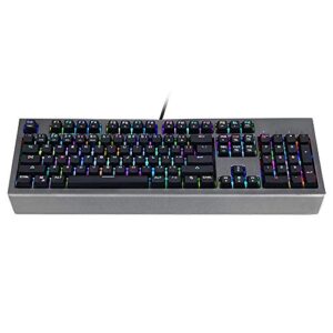 teerwere gaming keyboard gaming keyboard rgb 104 key outemu blue switch mechanical gaming keyboard for gaming pc laptop mechanical gaming wired keyboard mechanical gaming keyboard