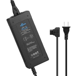 kunlun d-tap quick charger[dc 16.8v/4a] with d tap cable for v-mount/v lock/gold mount battery charger, for sony bp-u65 bp-u68 hdw-800p hdw-f900r pdw-680 pdw-850 dsr-650p pmw-f5