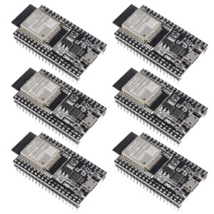 dorhea 6pcs esp32-devkitc core board esp32 development board esp32-wroom-32d wireless wifi development board amplifier filter module