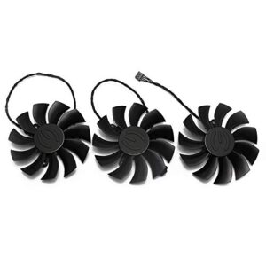 pla09215b12h 12v 0.55a 4pin for evga gtx1080ti ftw3 gtx 1080 ti black elite fan graphics card cooling fan (3pcs)