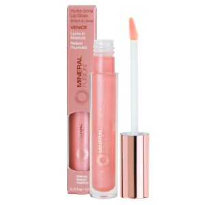 mineral fusion hydro-shine lip gloss, venice, 0.15 ounces