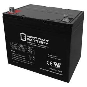 12v 75ah sla battery replacement for enersys np75-12b