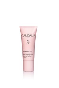 caudalie resveratrol-lift firming eye gel cream: anti-aging wrinkle eye cream with resveratrol, hyaluronic acid & vegan collagen alternative -15ml