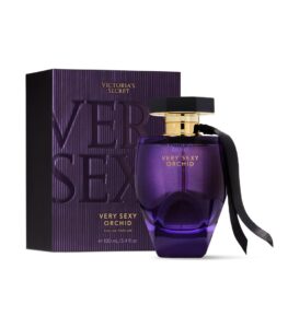 victoria's secret very sexy orchid eau de parfum, notes of blackcurrant, orris woods & sheer patchouli, perfumes for women (3.4 oz)