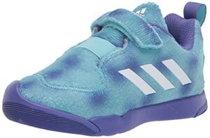 adidas kids activeplay monsters track and field shoe, sonic aqua/white/light aqua, 6 us unisex toddler