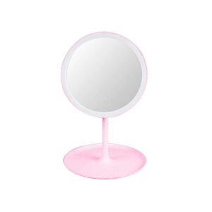 fqyydd illuminated makeup mirror make-up backlight led light comb mirror removable