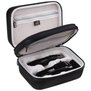 aproca hard storage travel storage case for andis professional cordless fade combo envy li clipper & slimline li trimmer 75020