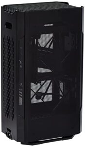 phanteks (ph-es217a_bk02) evolv shift 2 air mini-itx case, fabric side panels, aluminum panels, d-rgb, black