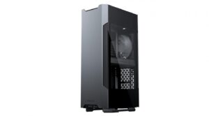 phanteks (ph-es217e_ag02) evolv shift 2 mini-itx case, tempered glass side panels, aluminum panels, d-rgb, anthracite grey