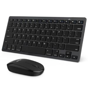 omoton bluetooth keyboard and mouse combo, wireless keyboard mouse for ipad pro 13,11(2024)/12.9, ipad 10th/9th/8th/7th gen, ipad air 6/5/4, and bluetooth enabled devices (black)