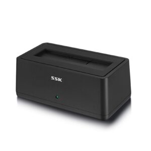 ssk usb 3.0 to sata external hard drive docking station enclosure adapter for 2.5 & 3.5 inch hdd ssd sata, super speed up to 5gbps, support uasp no drivers needed(20tb supports)