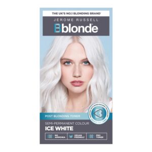 bblonde/jerome russell semi-permanent toner ice white, 160 g