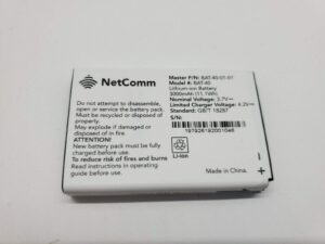 3000mah oem replacement battery, compatible with netcomm wi-fi access home based router at&t ifwa-40