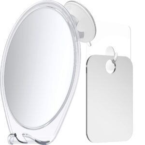 honeybull shower mirror kit | suction cup & hook sticker (small)