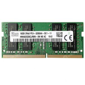 mcpnand sk hynix hma82gs6cjr8n-xn 16gb ddr4 3200 16gb 2rx8 pc4-3200aa-se1-11 for laptop