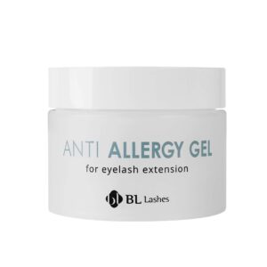 bl anti-allergy gel for sensitive eyes | absorb fumes & odor from lash adhesive | prevents lash glue allergy like runny nose, itchiness, headache | essential lash extension supplies & tools