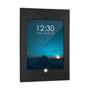 mount-it! anti-theft ipad 8 wall mount | locking ipad 10.2 wall kiosk | security ipad 10.2 enclosure for 8th generation ipad 10.2 inch or 10.5 ipad pro (mi-3772b_g8)