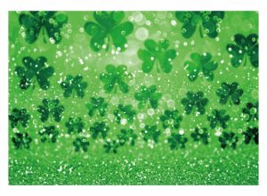 allenjoy 7x5ft happy st. patrick's day backdrop spring bokeh sequins lucky green shamrock photography background for children family irish festival celebration party decor banner photo booth props