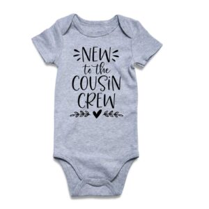 vieille newborn baby cousin crew clothes bodysuit girl cotton short sleeve for infant unisex boy outfits jumpsuits 0-3 months