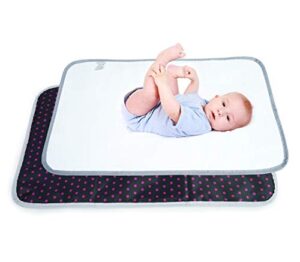 qimiaobaby waterproof pad portable travel diaper changing mat