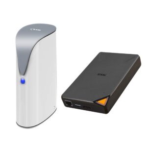 ssk bundles 4tb personal cloud, network attached storage support auto-backup,home office storage nas 2tb portable nas external wireless hard drive with own wi-fi hotspot