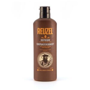 reuzel refresh no rinse beard wash, mens beard wash, 200 ml