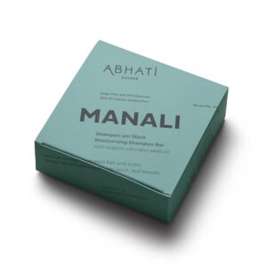 abhati suisse | manali moisturising shampoo bar | ph-balanced formula | hydrating & restorative | made in switzerland | 58 g