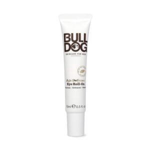 bulldog mens skincare and grooming age defense eye roll on, 0.5 ounces