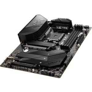 msi meg b550 unify gaming motherboard (amd am4, ddr4, pcie 4.0, sata 6gb/s, dual m.2, usb 3.2 gen 2, hdmi, wi-fi 6 ax, atx, amd ryzen 5000 series processors)